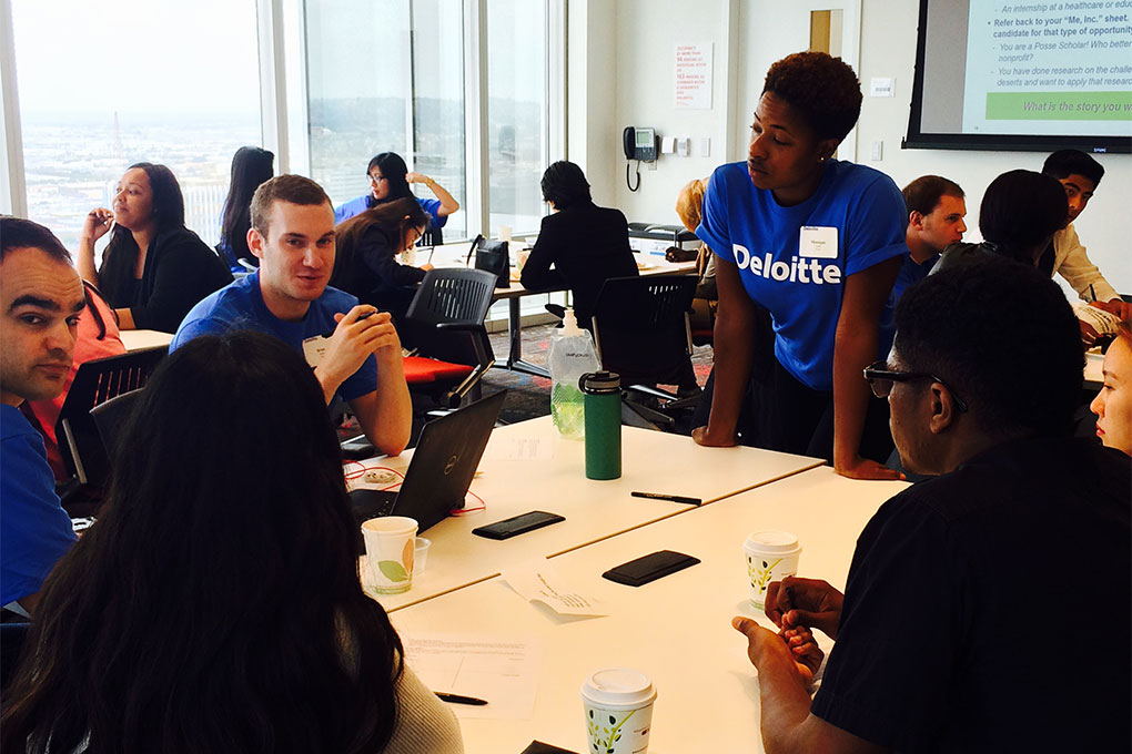 Deloitte Impact Day Kicks off Summer Career Events | The Posse Foundation